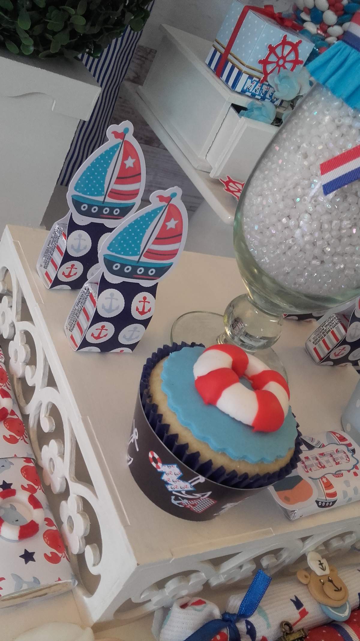 Nautical Baptism Party Ideas | Photo 7 of 125 | Catch My Party