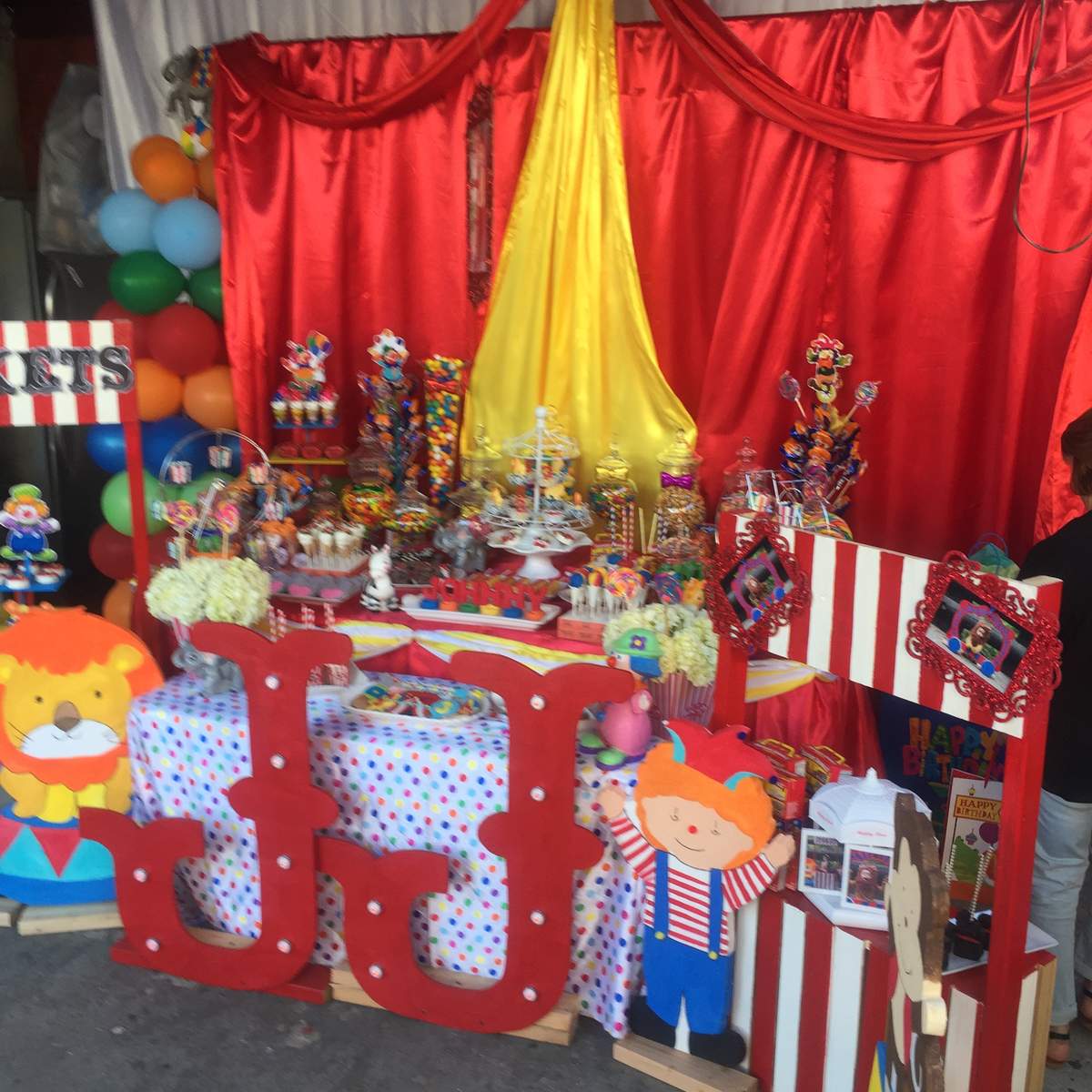 Circus Fun Birthday Party Ideas | Photo 1 of 9 | Catch My Party