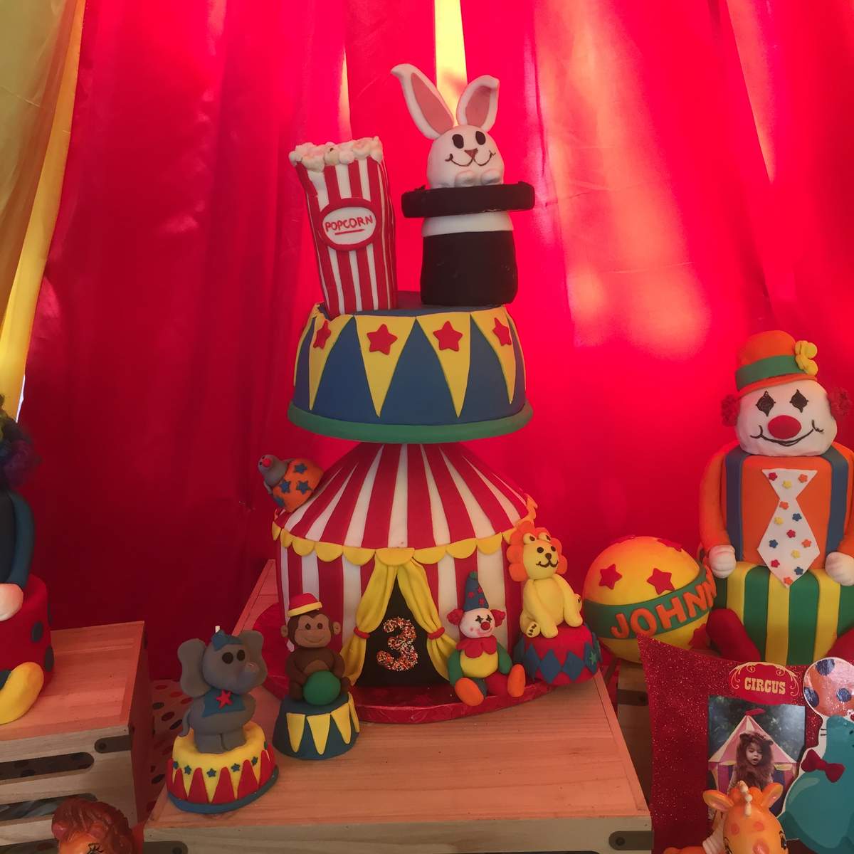 Circus Fun Birthday Party Ideas | Photo 1 of 9 | Catch My Party