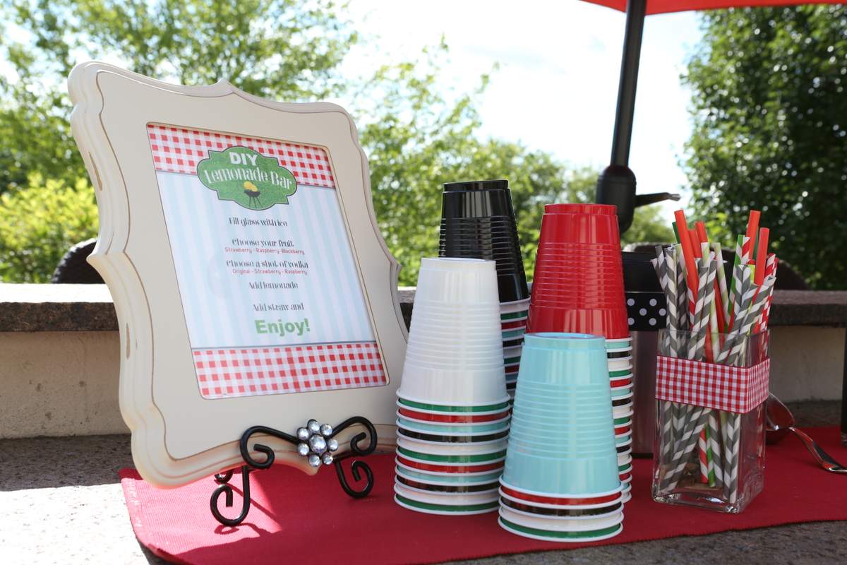 Summer Barbecue Birthday Party Ideas | Photo 7 of 14 | Catch My Party