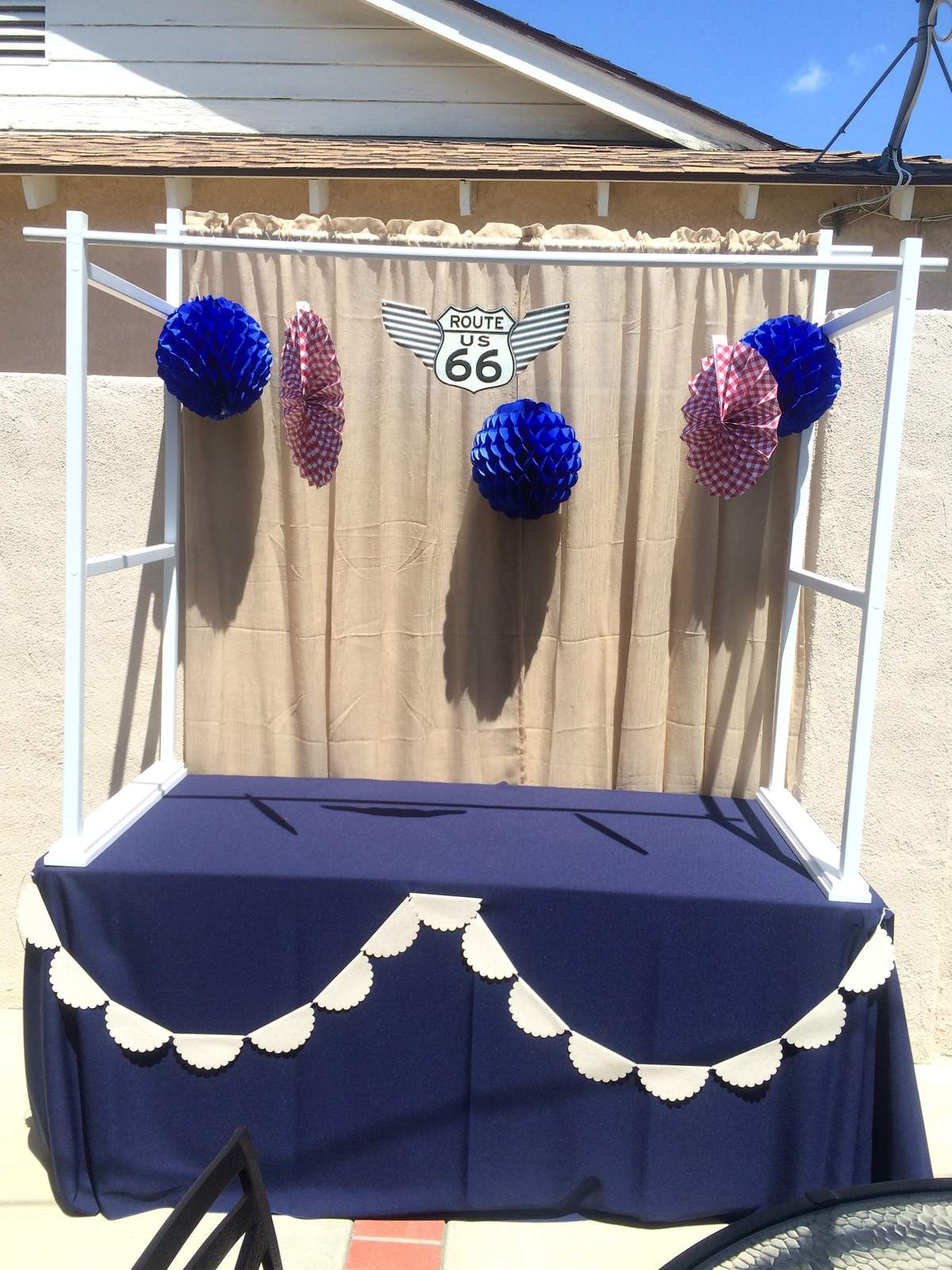 Vintage Route 66 Baby Shower Party Ideas | Photo 1 of 36 | Catch My Party