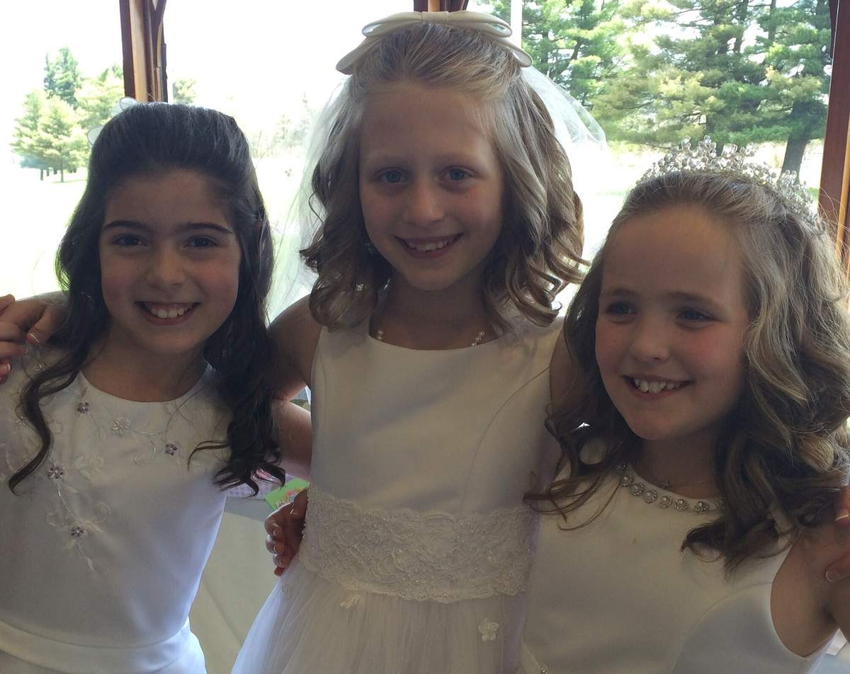 Three Best Friends First Holy Communion Party Ideas | Photo 1 of 24 ...