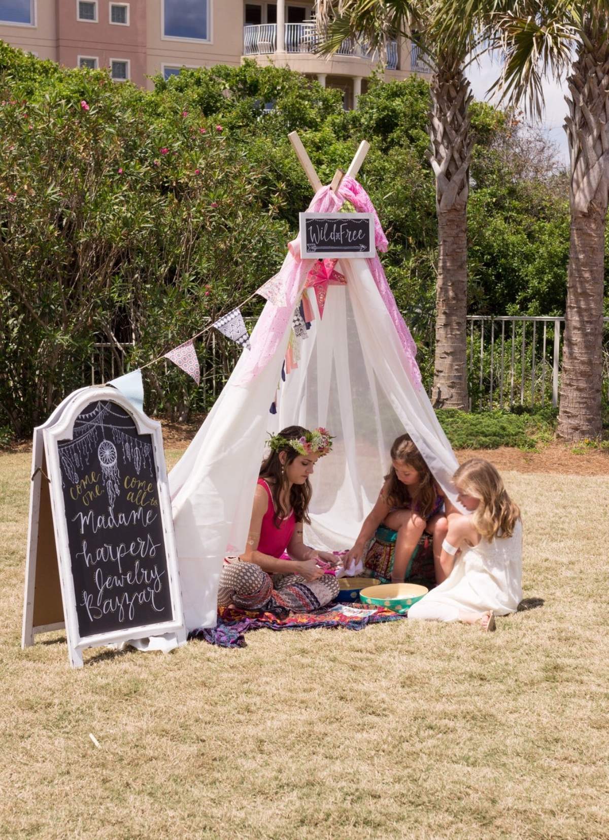 Bohemian Birthday Party Ideas | Photo 1 of 26 | Catch My Party