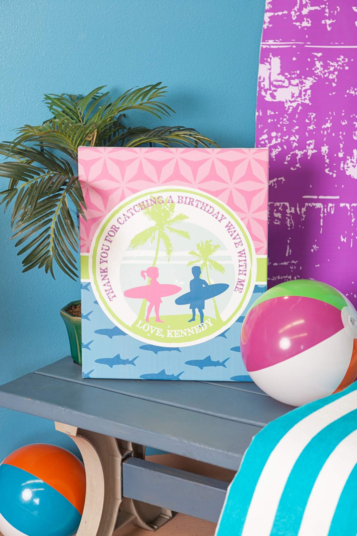 Surfing Birthday Party Ideas | Photo 1 of 122 | Catch My Party