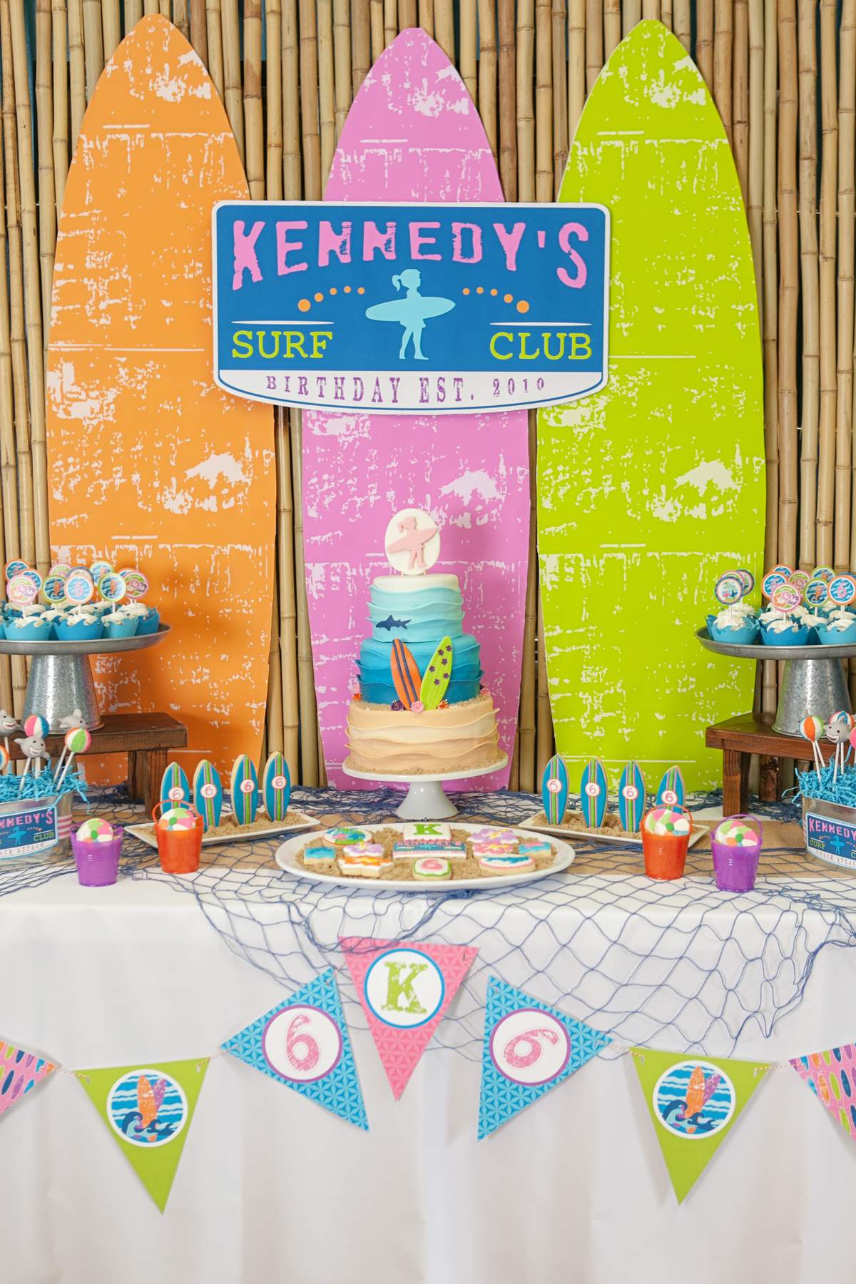 Surfing Birthday Party Ideas | Photo 2 of 122 | Catch My Party