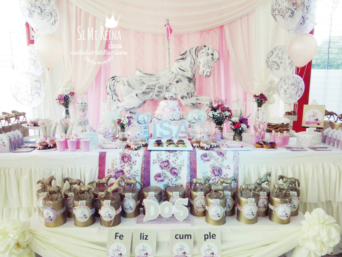Carousel Birthday Party Ideas | Photo 8 of 17 | Catch My Party