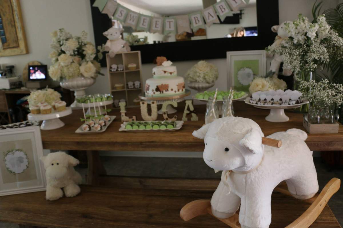 Ba-aaa-bb-yyy on the way ! Baby Shower Party Ideas | Photo 1 of 63 ...