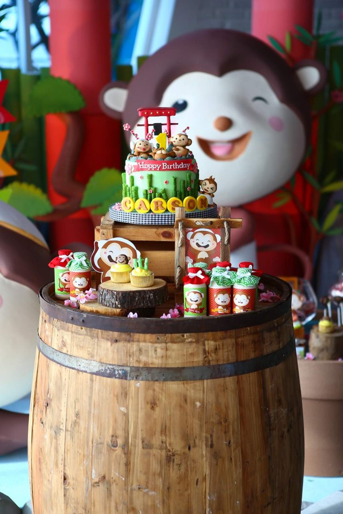 Monkeys Birthday Party Ideas | Photo 9 of 54 | Catch My Party