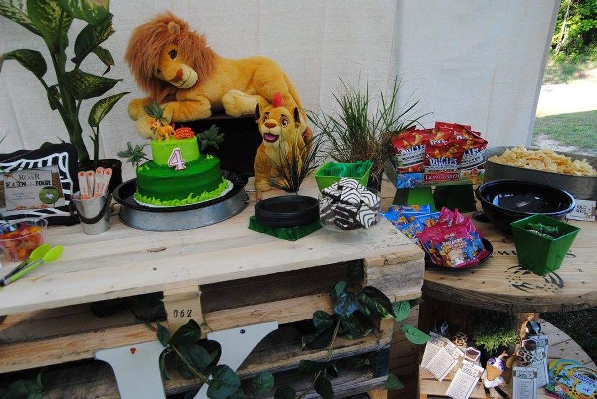 Lion Guard Birthday Party Ideas | Photo 1 of 23 | Catch My Party