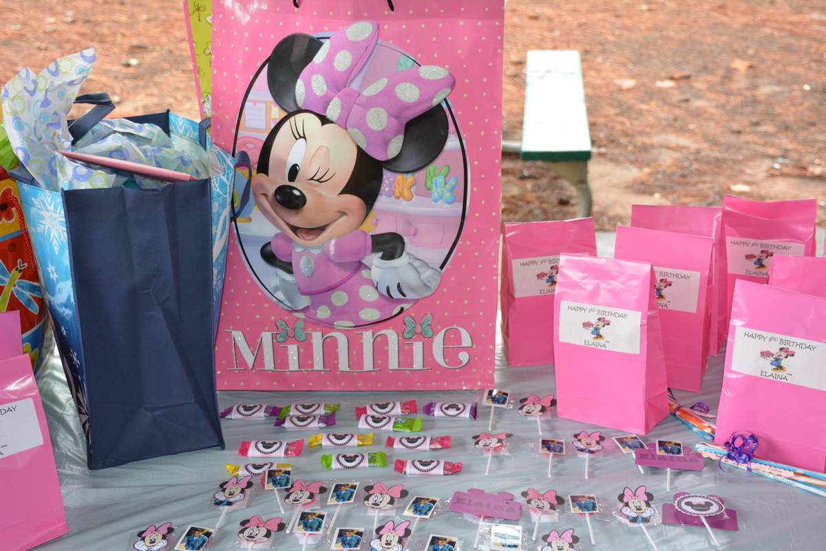 Minnie Mouse Picnic Birthday Party Ideas | Photo 10 of 35 | Catch My Party