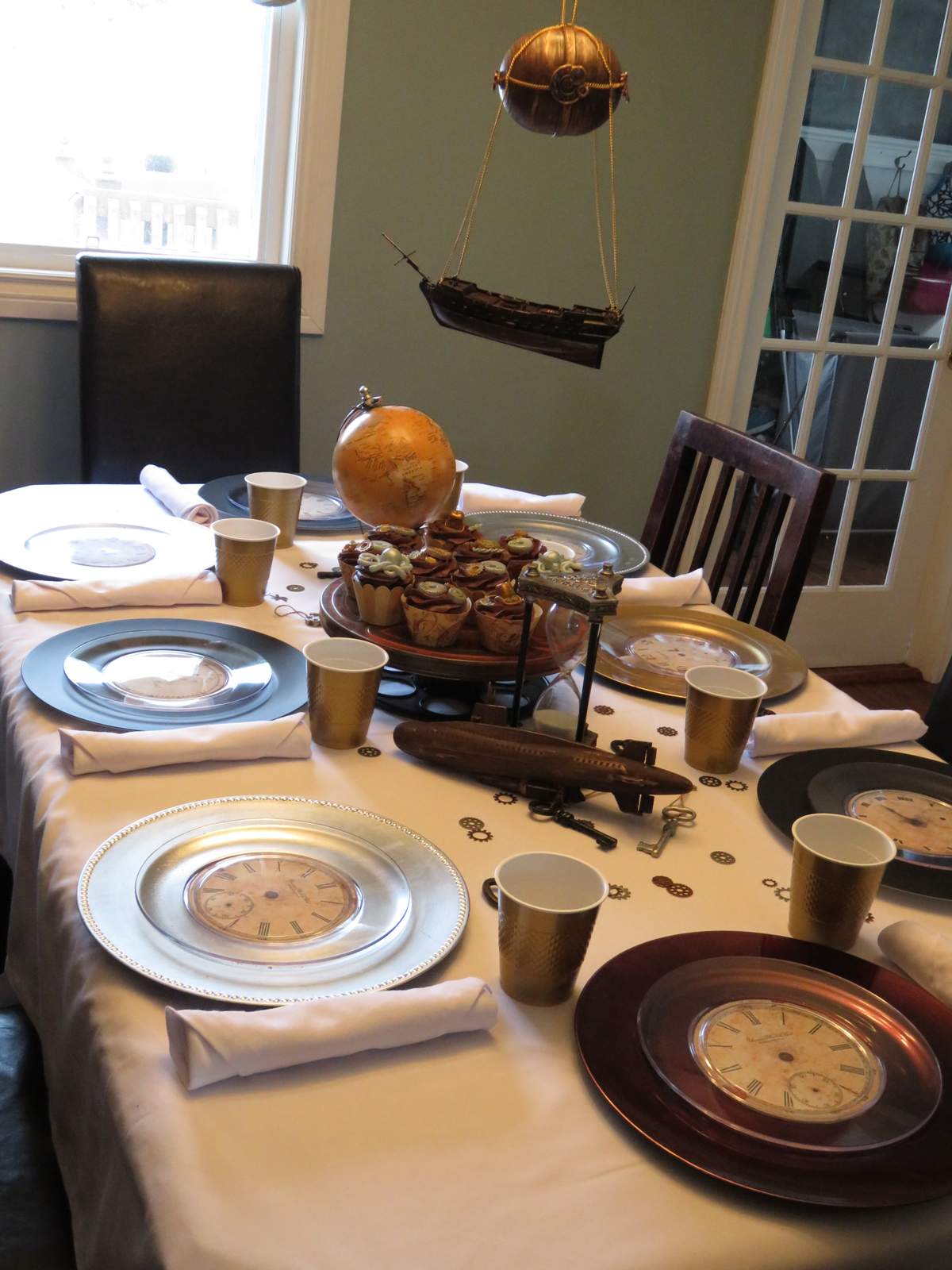 Steampunk Birthday Party Ideas | Photo 3 of 17 | Catch My Party