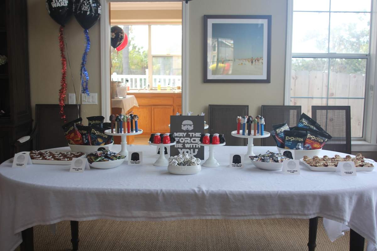 star wars Birthday Party Ideas | Photo 17 of 30 | Catch My Party