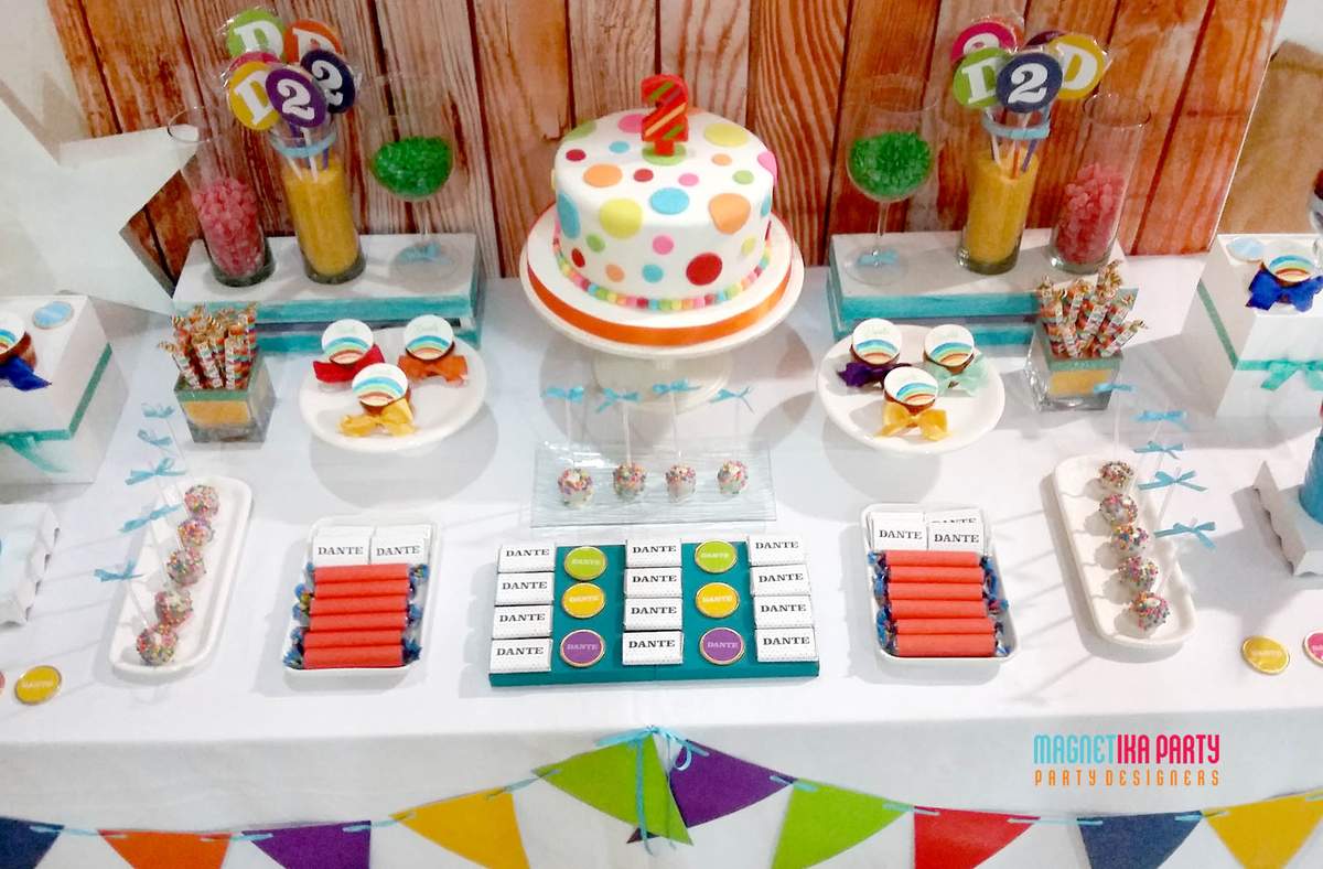 Rainbows - colors Birthday Party Ideas | Photo 5 of 18 | Catch My Party