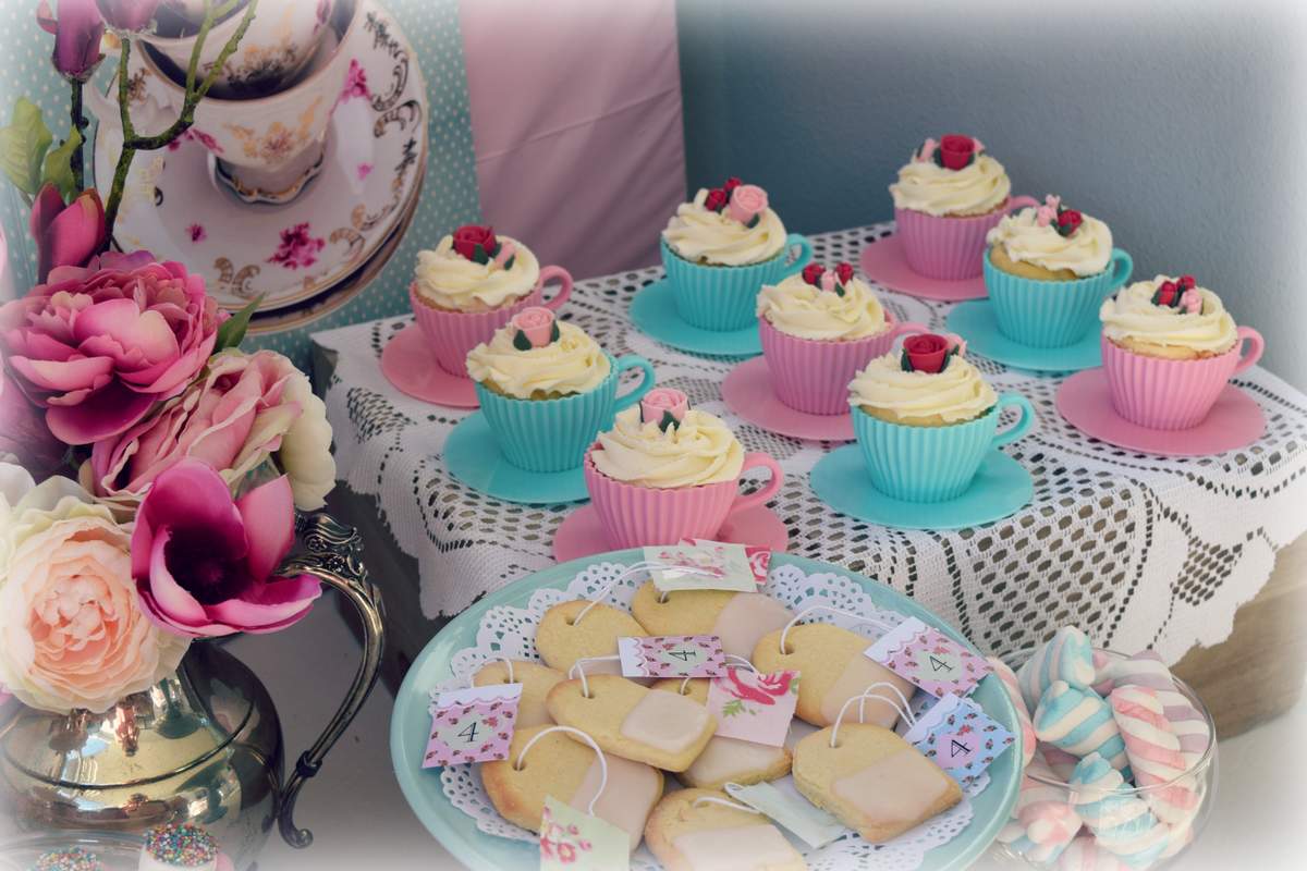 Tea Party Birthday Party Ideas | Photo 31 of 35 | Catch My Party