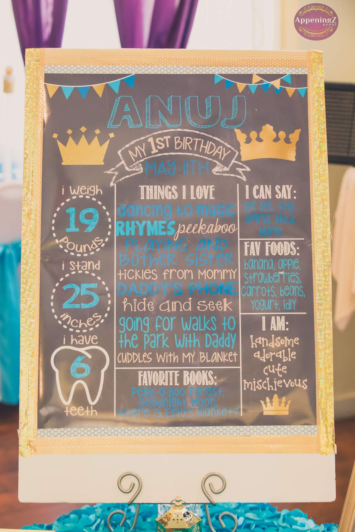 Prince Theme Birthday Party Ideas | Photo 6 of 43 | Catch My Party