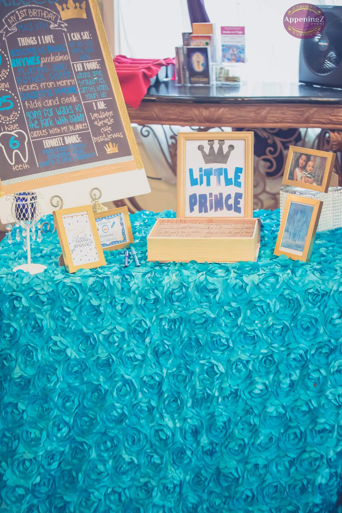 Prince Theme Birthday Party Ideas | Photo 3 of 43 | Catch My Party