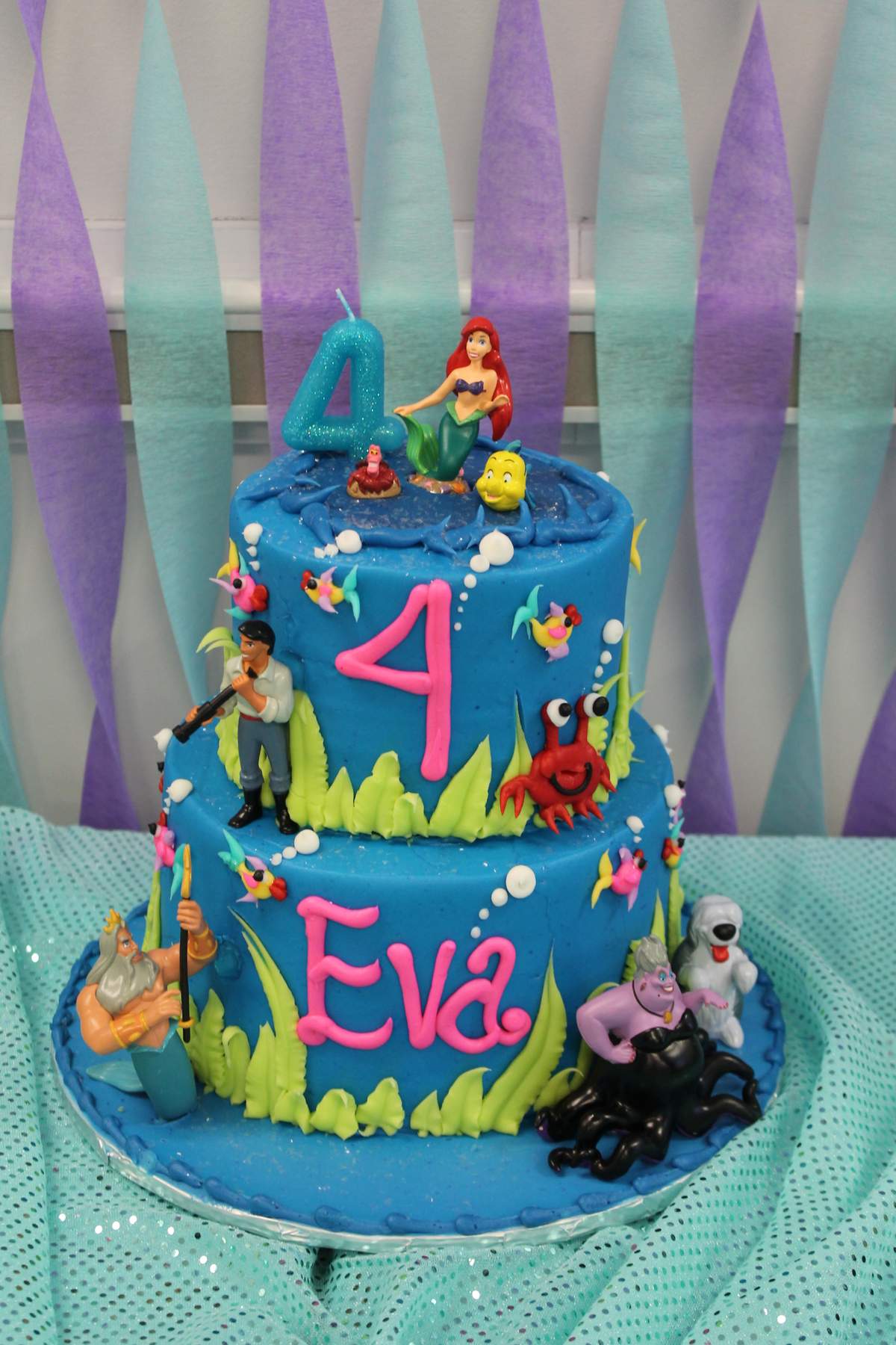 Mermaids / Birthday "Eva's Under the Sea 4th Birthday " | Catch My Party