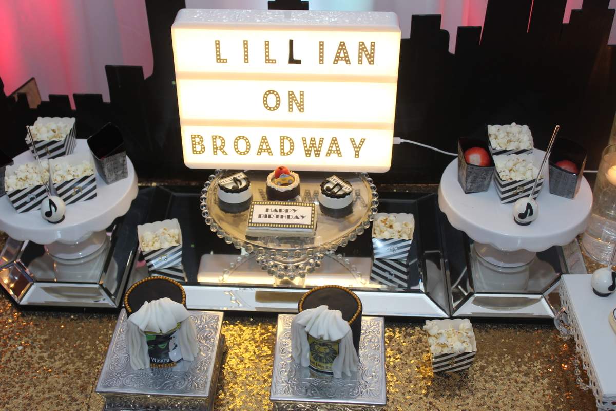 Broadway Musical Birthday Party Ideas Photo 1 Of 24 Catch My Party broadway-musical-birthday-party-ideas-photo-1-of-24-catch-my-party