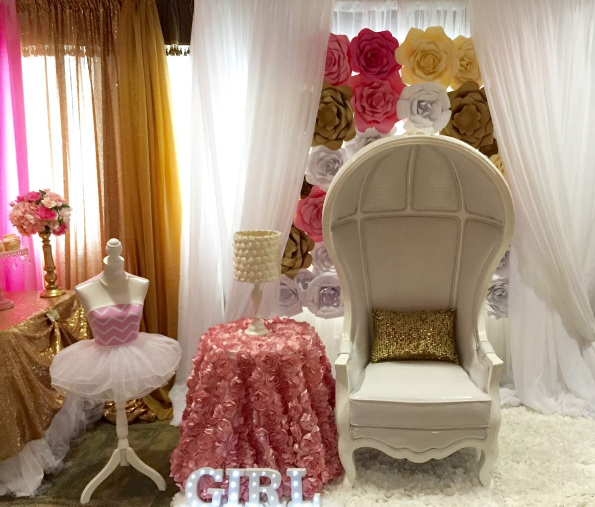 Little Princess / Baby Shower "Bella Baby Shower" | Catch My Party