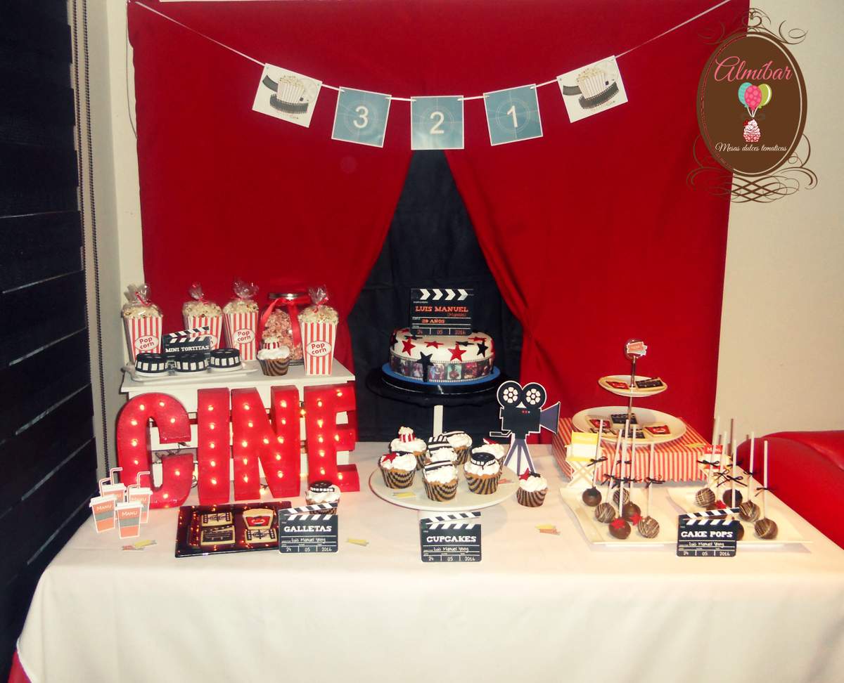 Cine Birthday Party Ideas | Photo 1 of 14 | Catch My Party