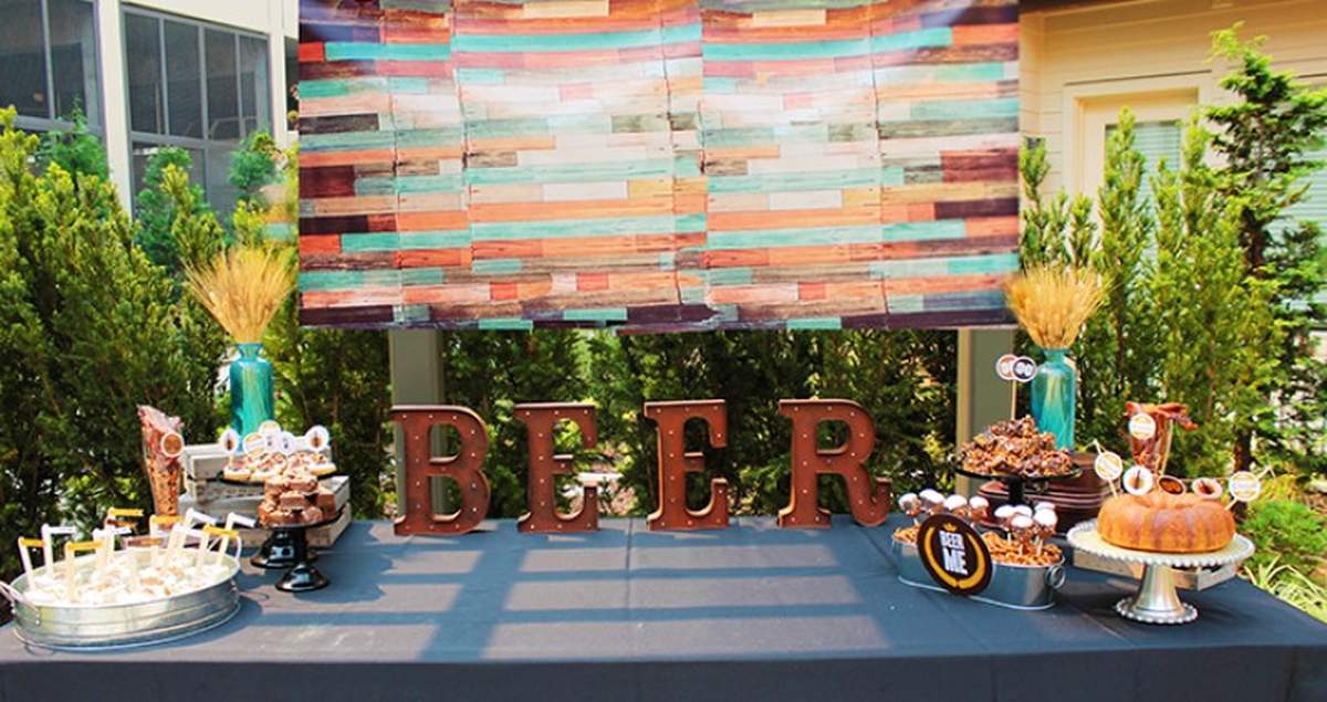 Beer Birthday Party Ideas | Photo 10 of 15 | Catch My Party