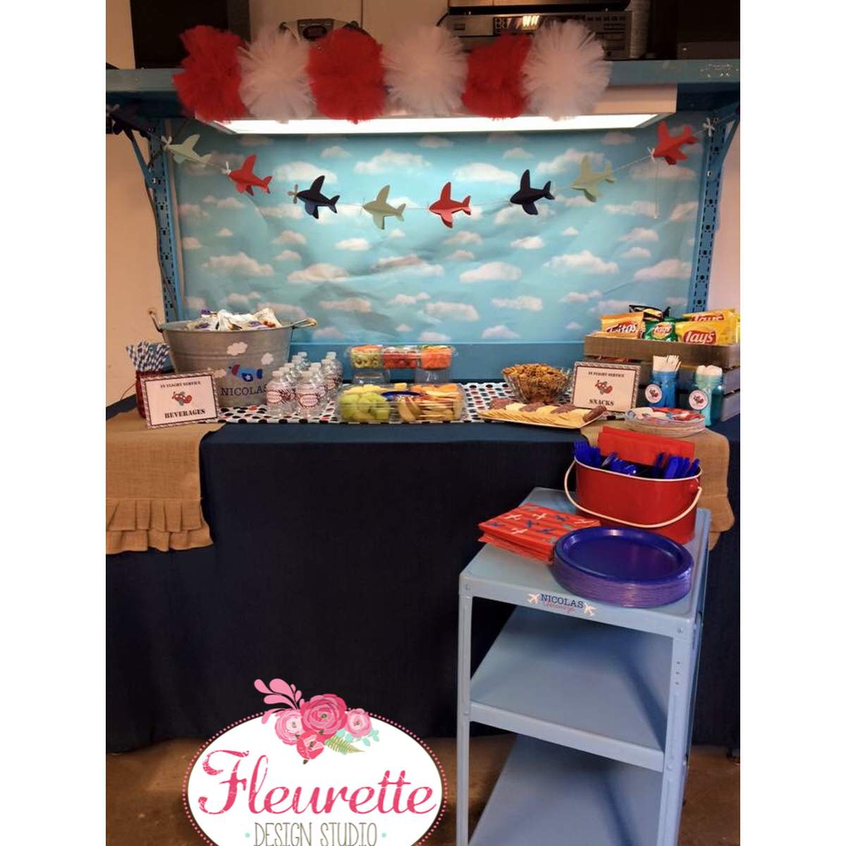 Airplane Party Birthday Party Ideas | Photo 6 of 23 | Catch My Party