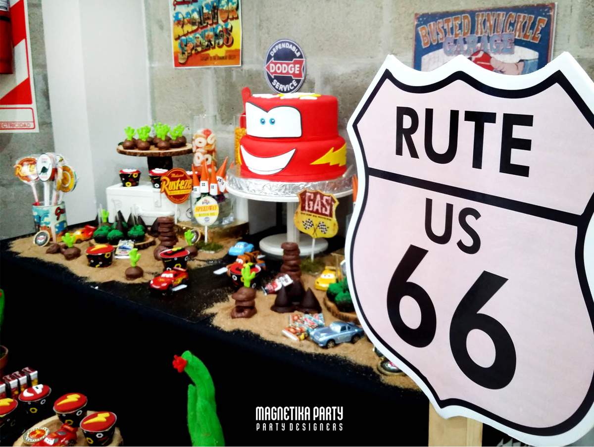 Cars (Disney movie) Birthday Party Ideas | Photo 1 of 29 | Catch My Party