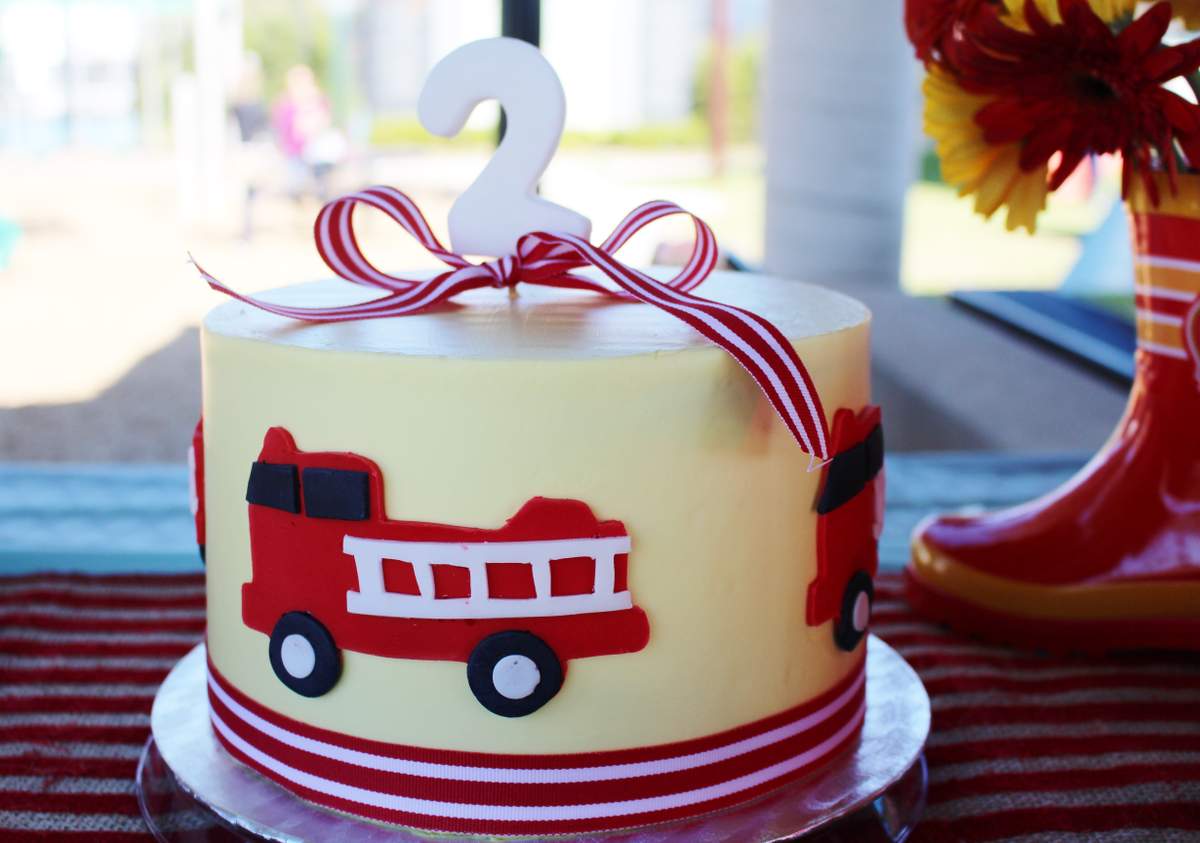 Fireman Birthday Party Ideas | Photo 25 of 28 | Catch My Party