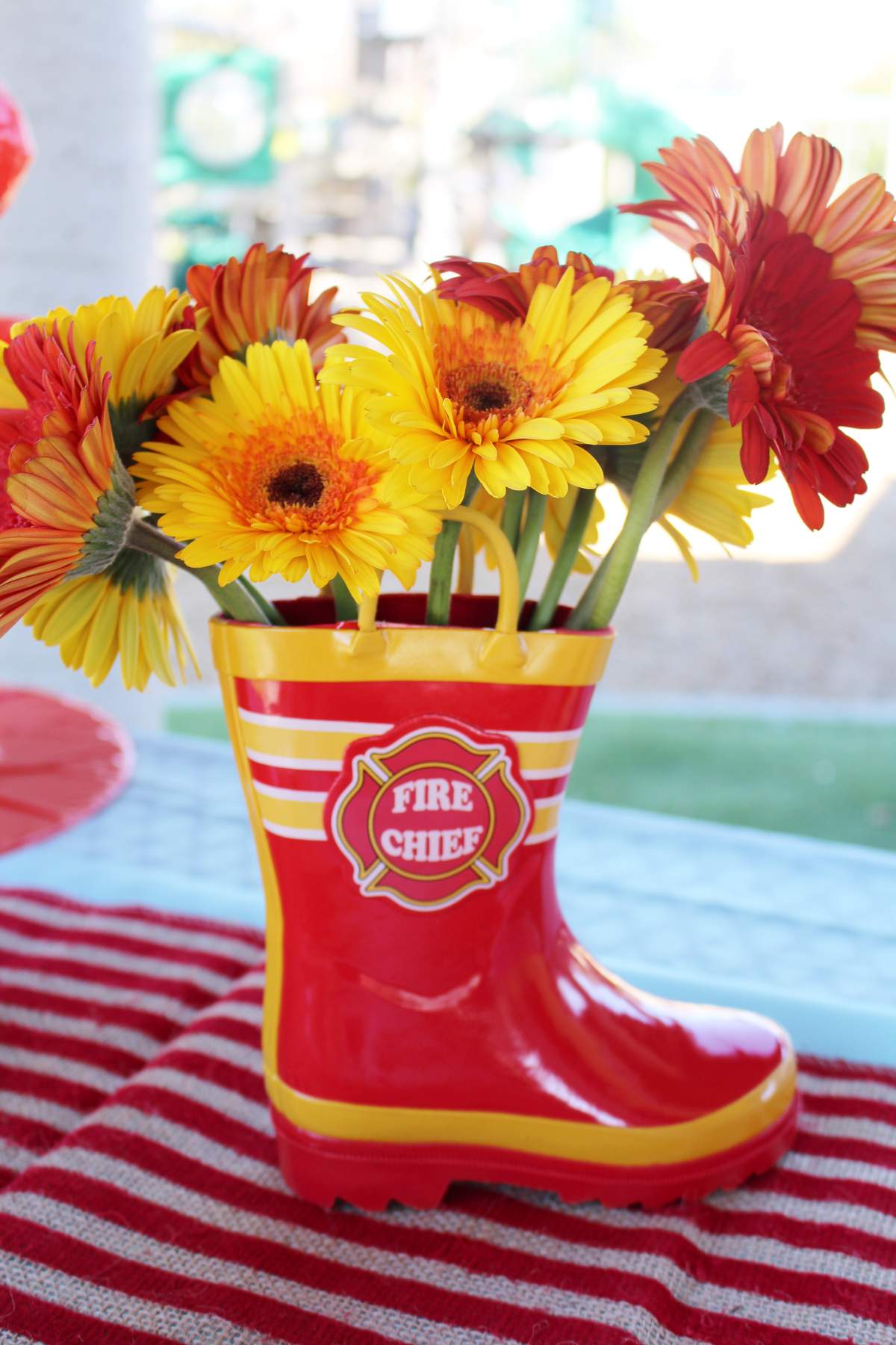 Fireman Birthday Party Ideas | Photo 8 of 28 | Catch My Party