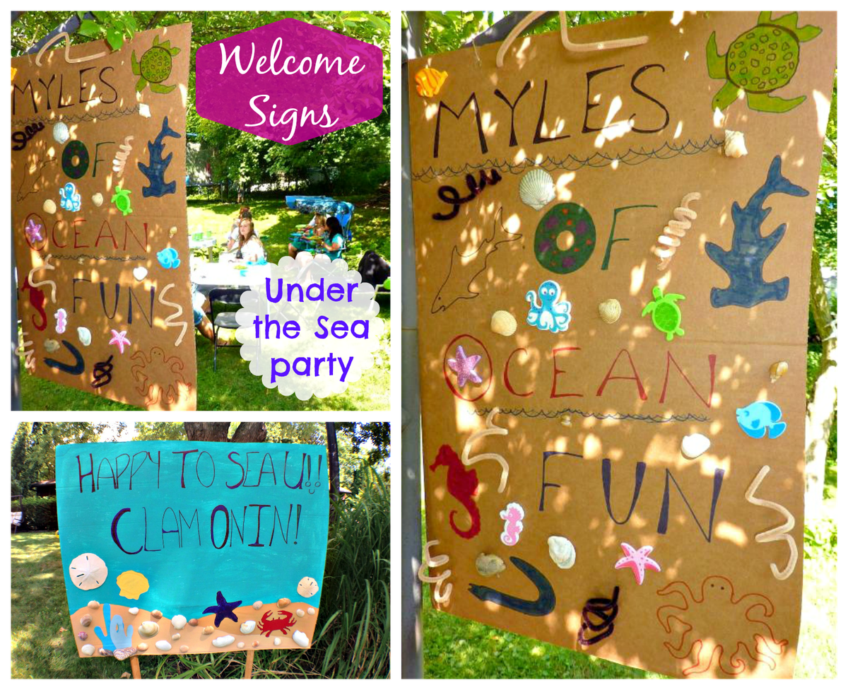 Water, Under the Sea Birthday Party Ideas | Photo 2 of 21 | Catch My Party