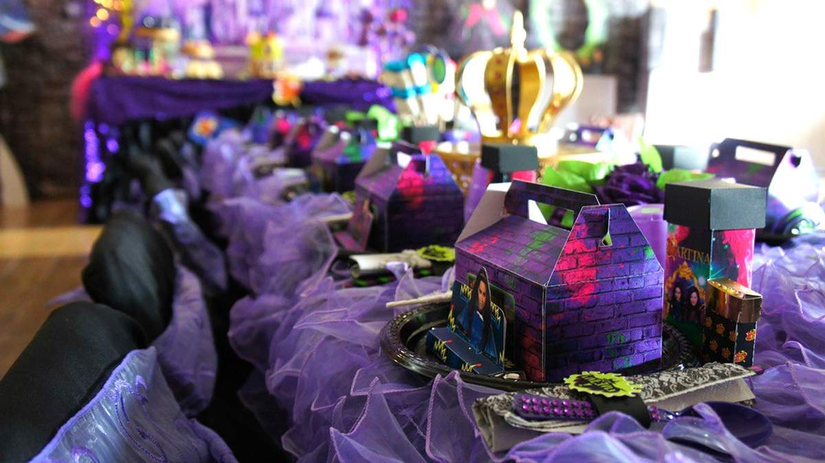 Descendants Birthday Party Ideas Photo 1 Of 33 Catch My Party