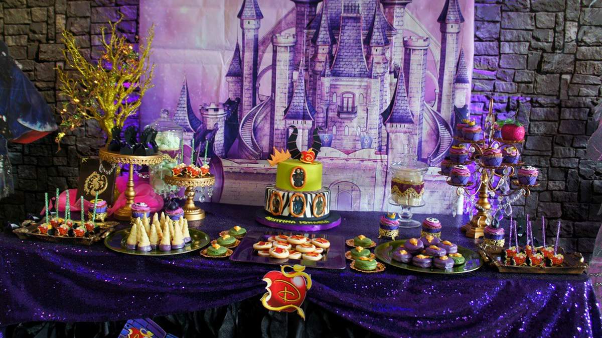 DESCENDANTS Birthday Party Ideas | Photo 9 of 33 | Catch My Party