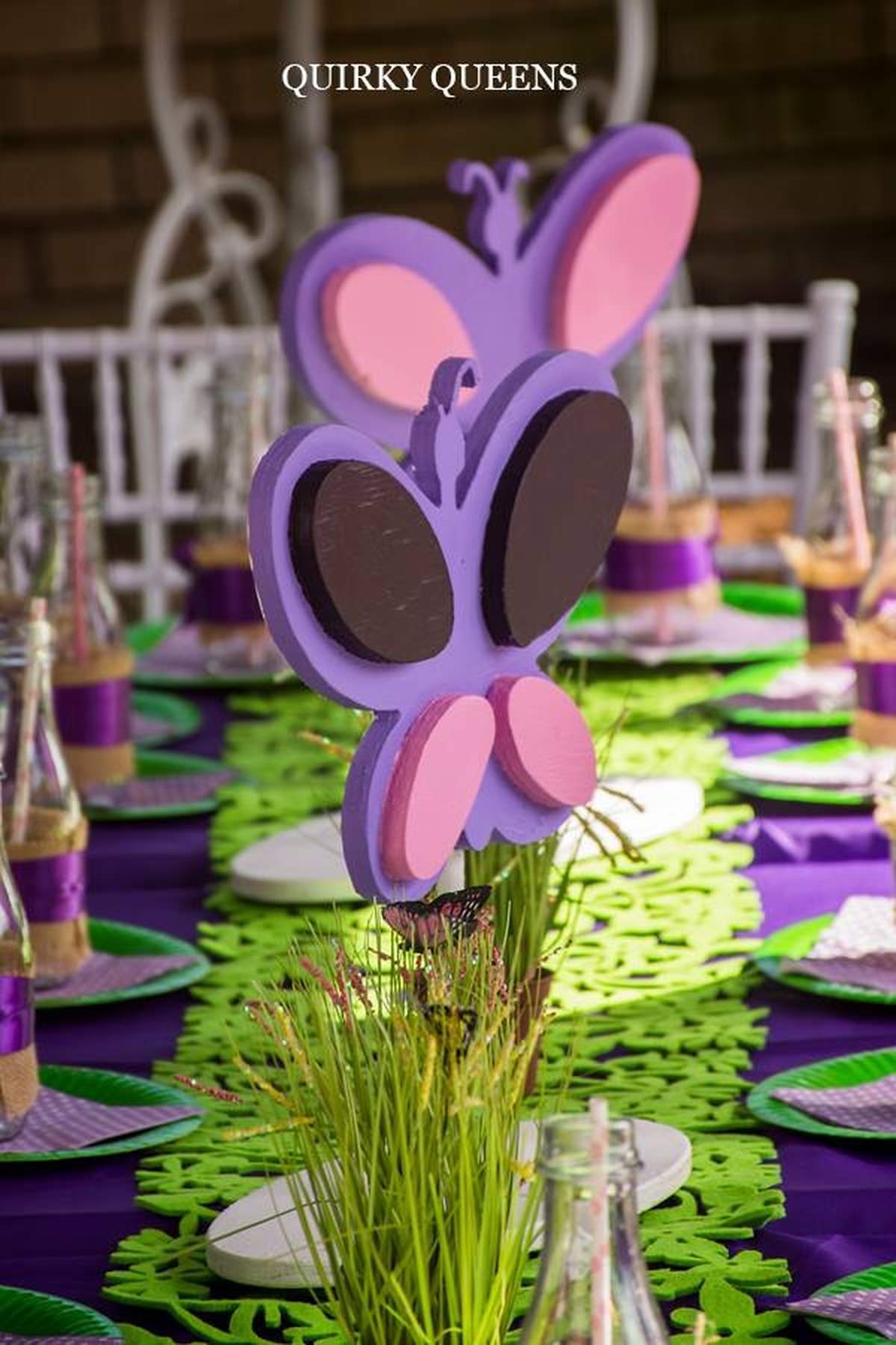 woodland butterfly / Birthday "Zaria's woodland butterfly party ...