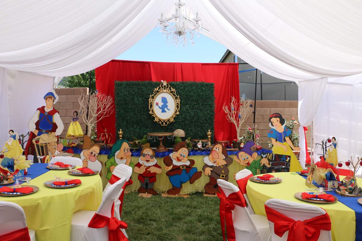 Snow White Birthday Party Ideas | Photo 31 of 37 | Catch My Party