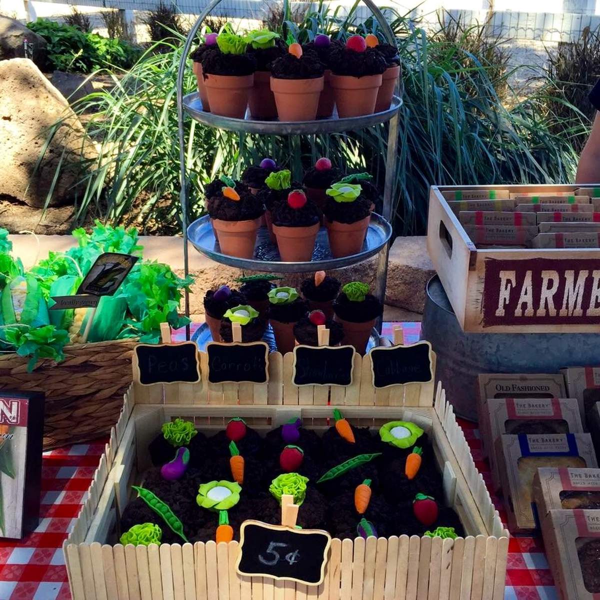 Farmers Market Birthday Party Ideas | Photo 8 of 45 | Catch My Party