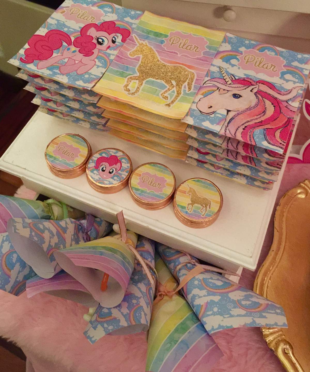 Unicorn and Pinkie Pie / Unicornio y Pinkie Pie Graduation/End of ...