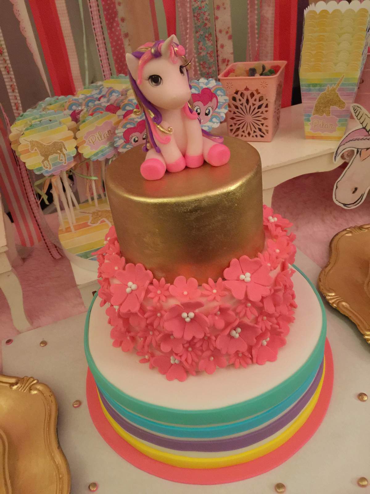 Unicorn and Pinkie Pie / Unicornio y Pinkie Pie Graduation/End of ...