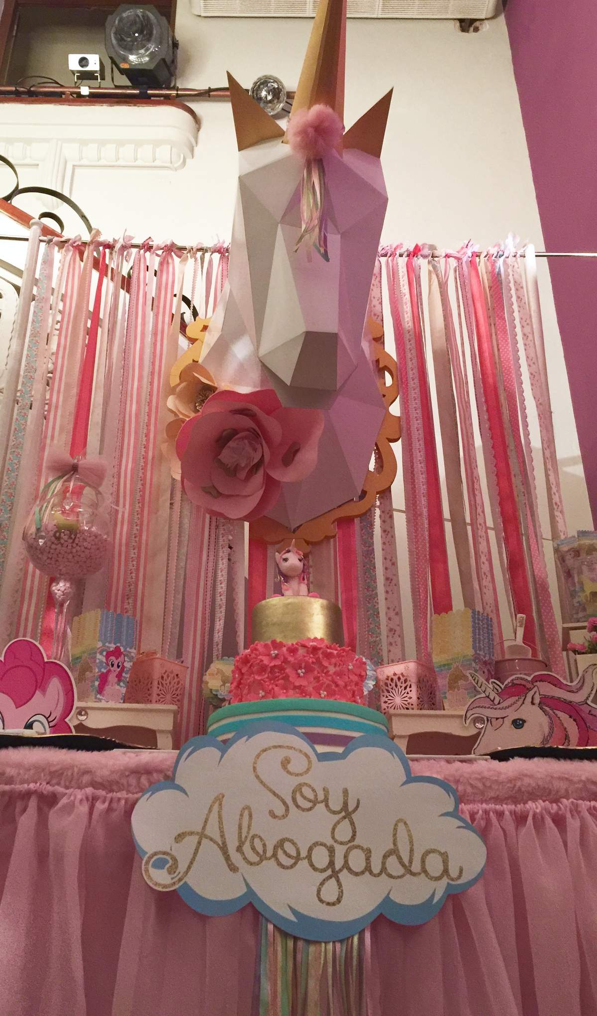 Unicorn and Pinkie Pie / Unicornio y Pinkie Pie Graduation/End of ...