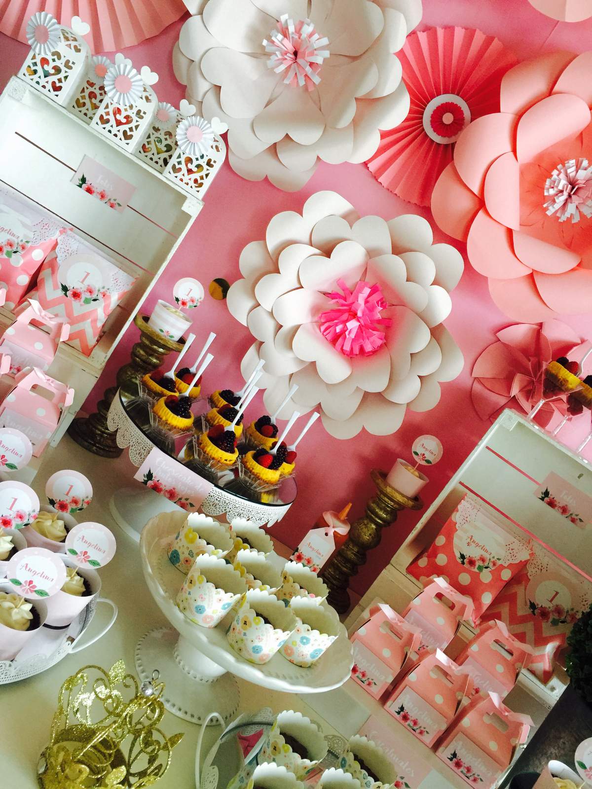 Angelina's turns one Birthday Party Ideas | Photo 2 of 26 | Catch My Party