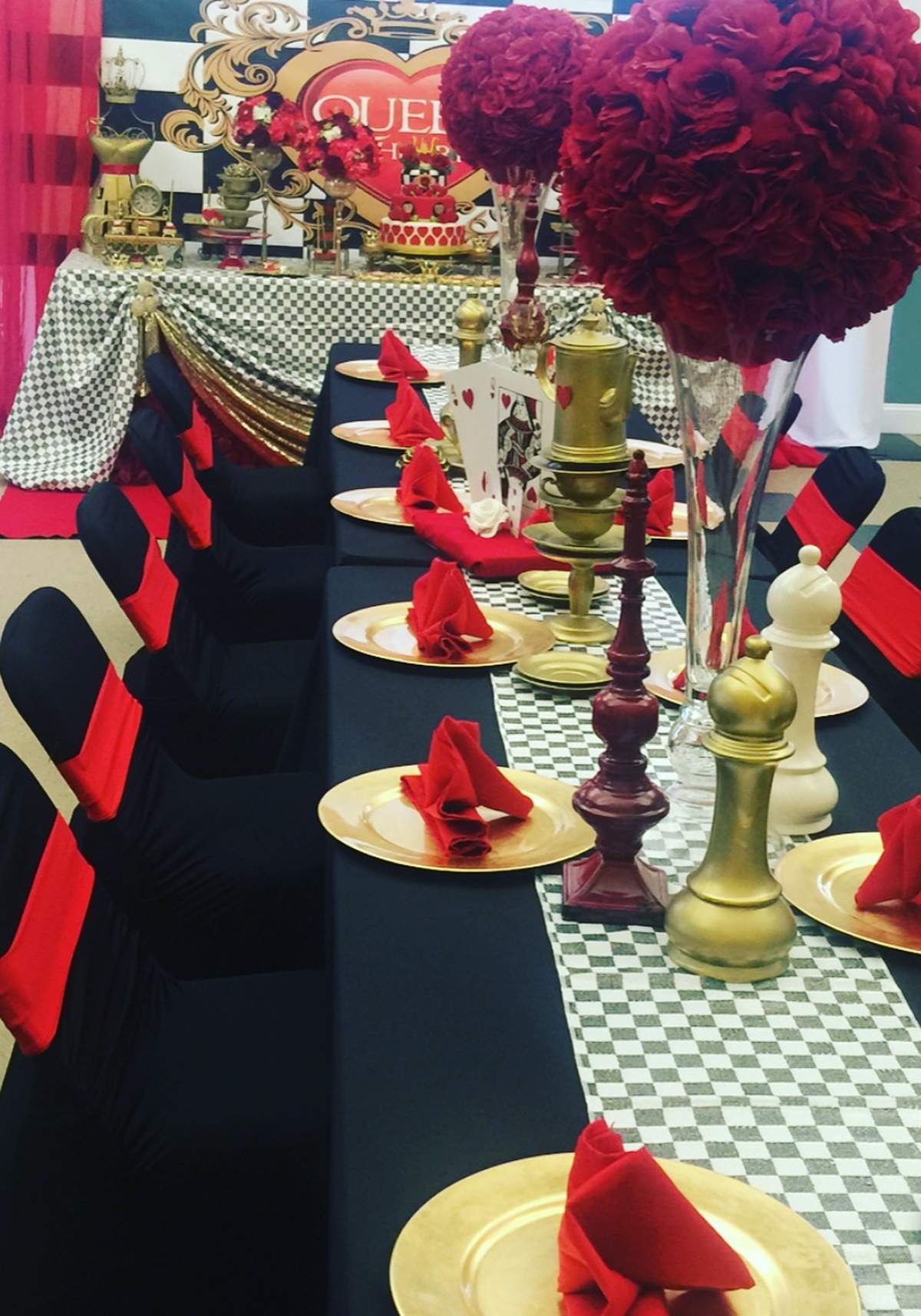 Queen Of Hearts Birthday Party Ideas | Photo 3 of 23 | Catch My Party
