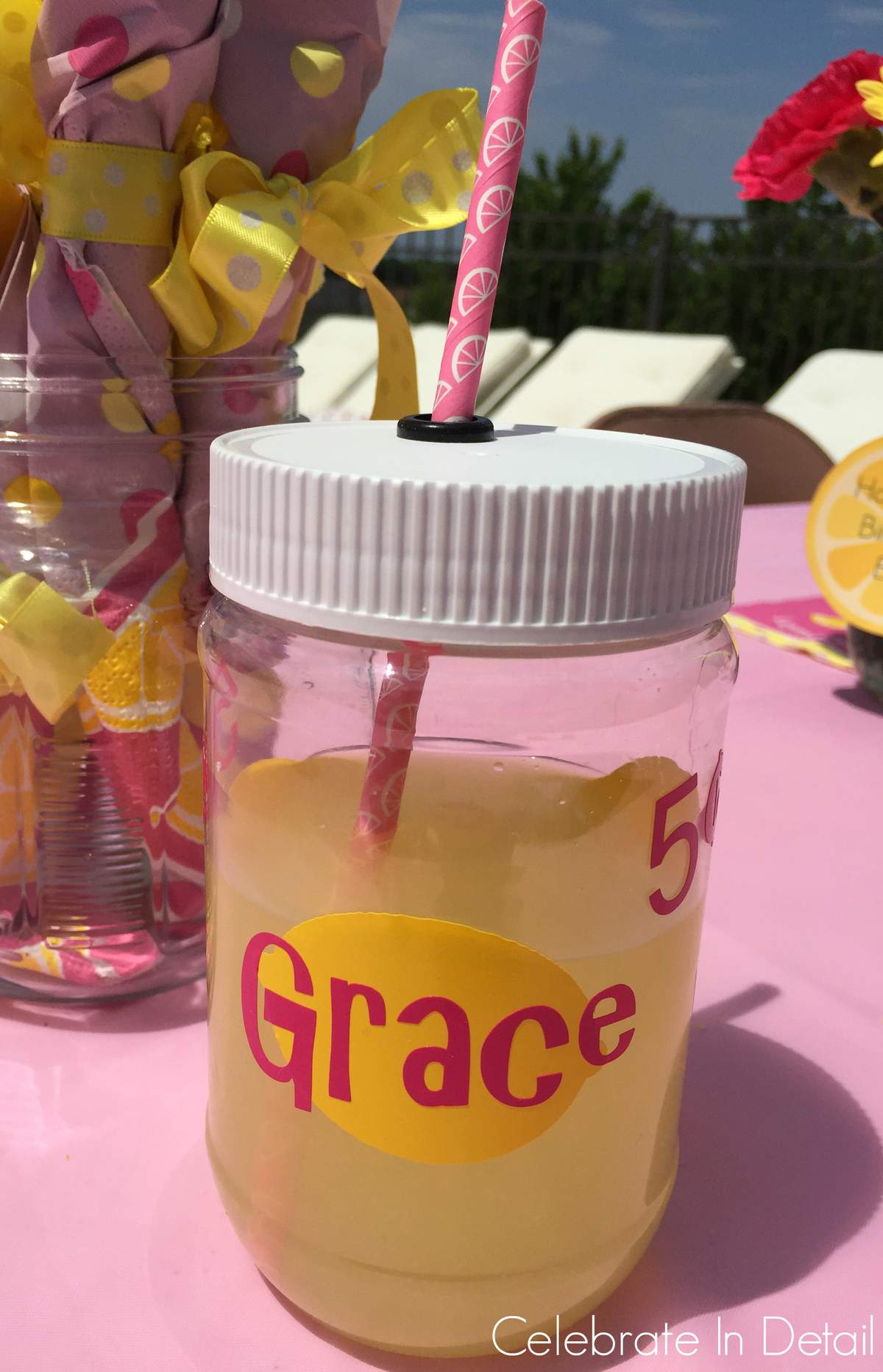 Pink Lemonade Birthday Party Birthday Party Ideas | Photo 13 of 20 ...