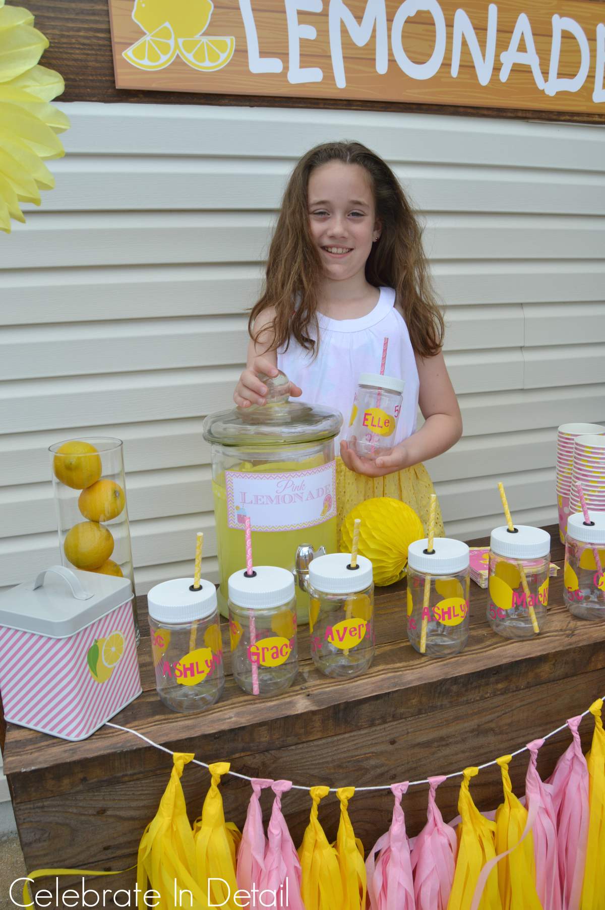 Pink Lemonade Birthday Party Birthday Party Ideas | Photo 13 of 20 ...