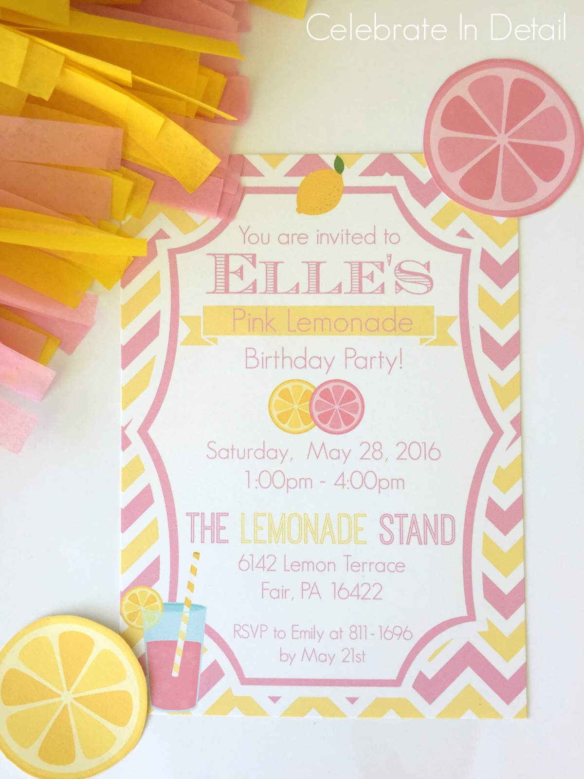 Pink Lemonade Birthday Party Birthday Party Ideas | Photo 5 of 20 ...