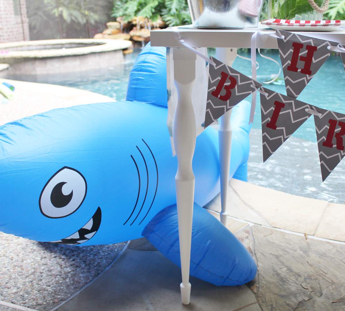 Sharks Birthday Party Ideas | Photo 1 of 17 | Catch My Party