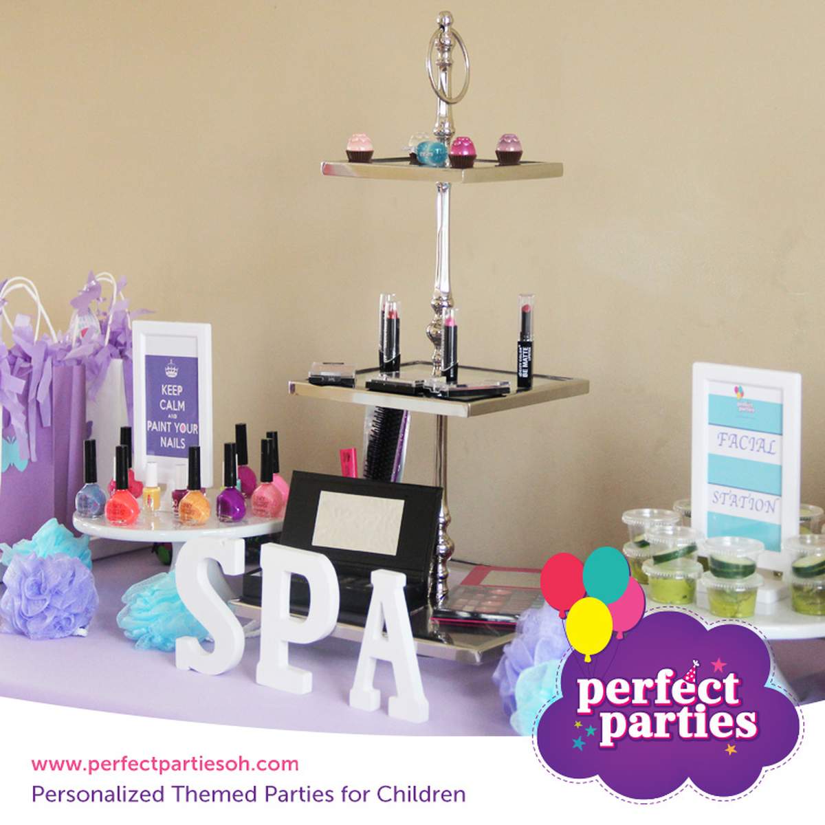 Spa Party Birthday Party Ideas | Photo 1 of 37 | Catch My Party