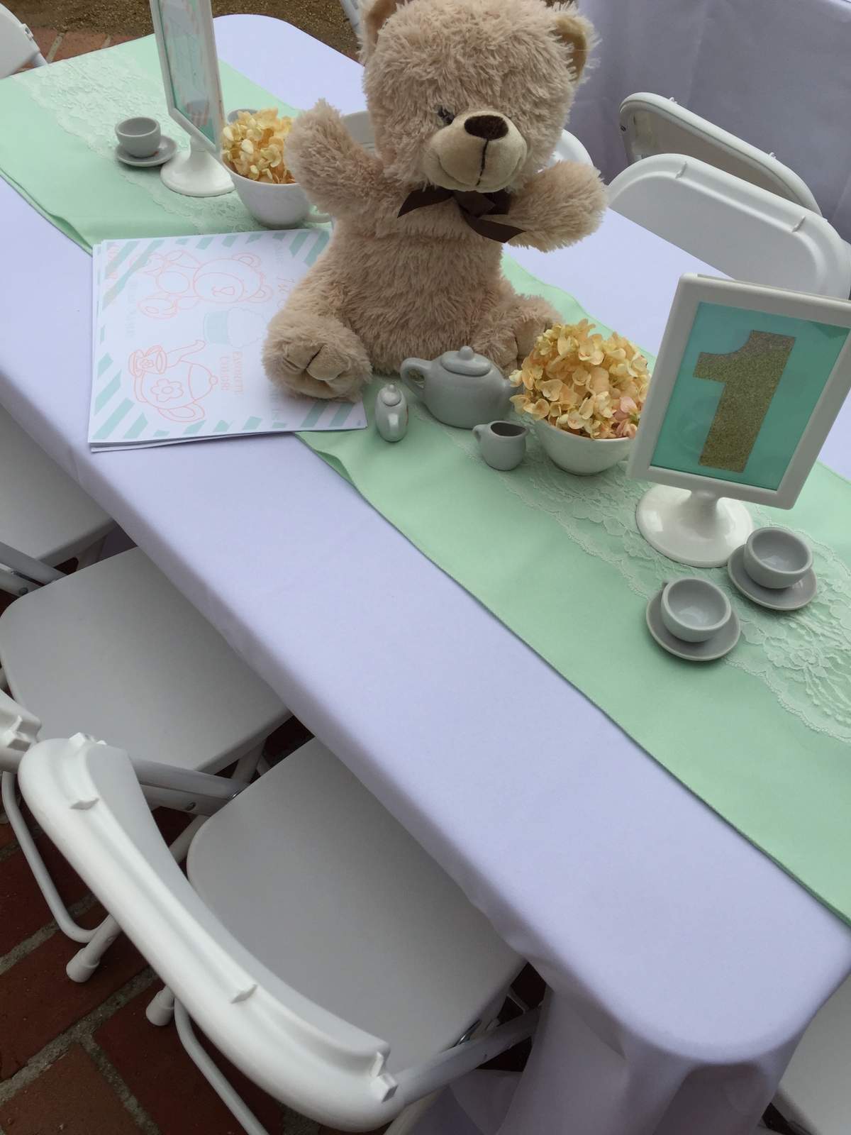 Teddy Bear Tea Party Birthday Party Ideas | Photo 1 of 32 | Catch My Party