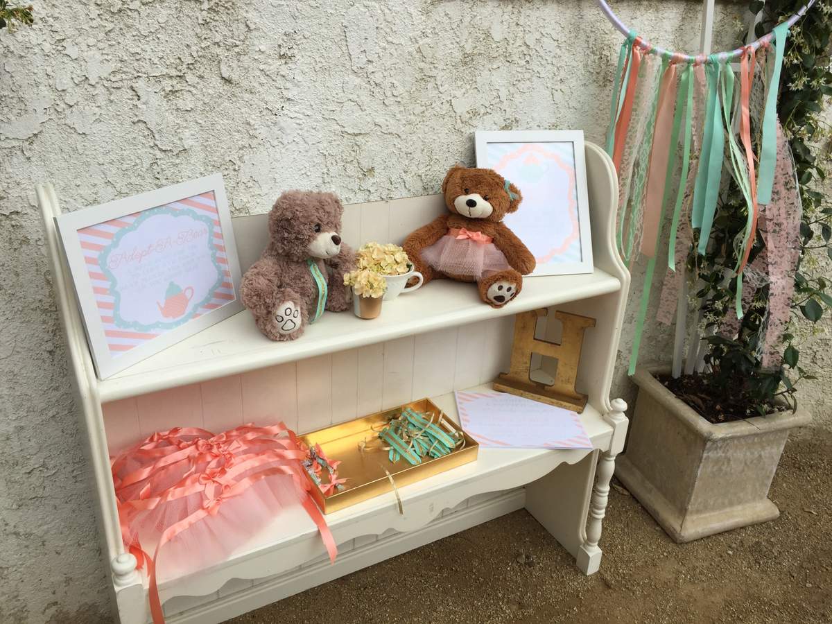 Teddy Bear Tea Party Birthday Party Ideas | Photo 1 of 32 | Catch My Party