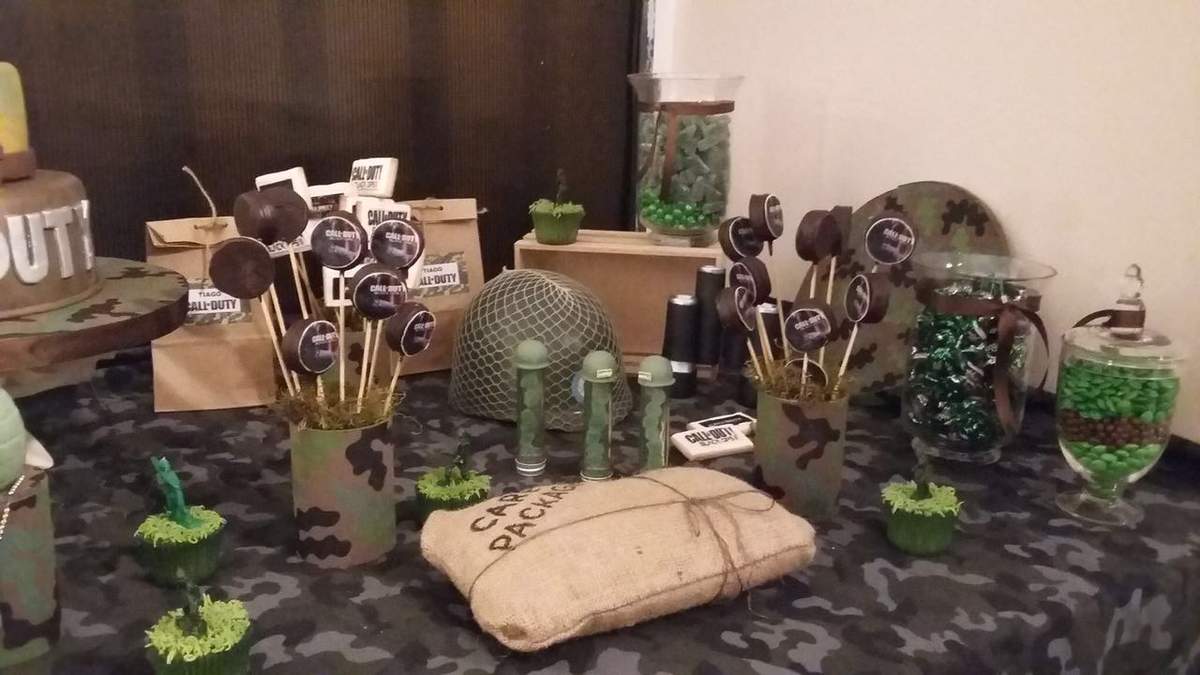 Call of Duty Birthday Party Ideas | Photo 5 of 11 | Catch My Party