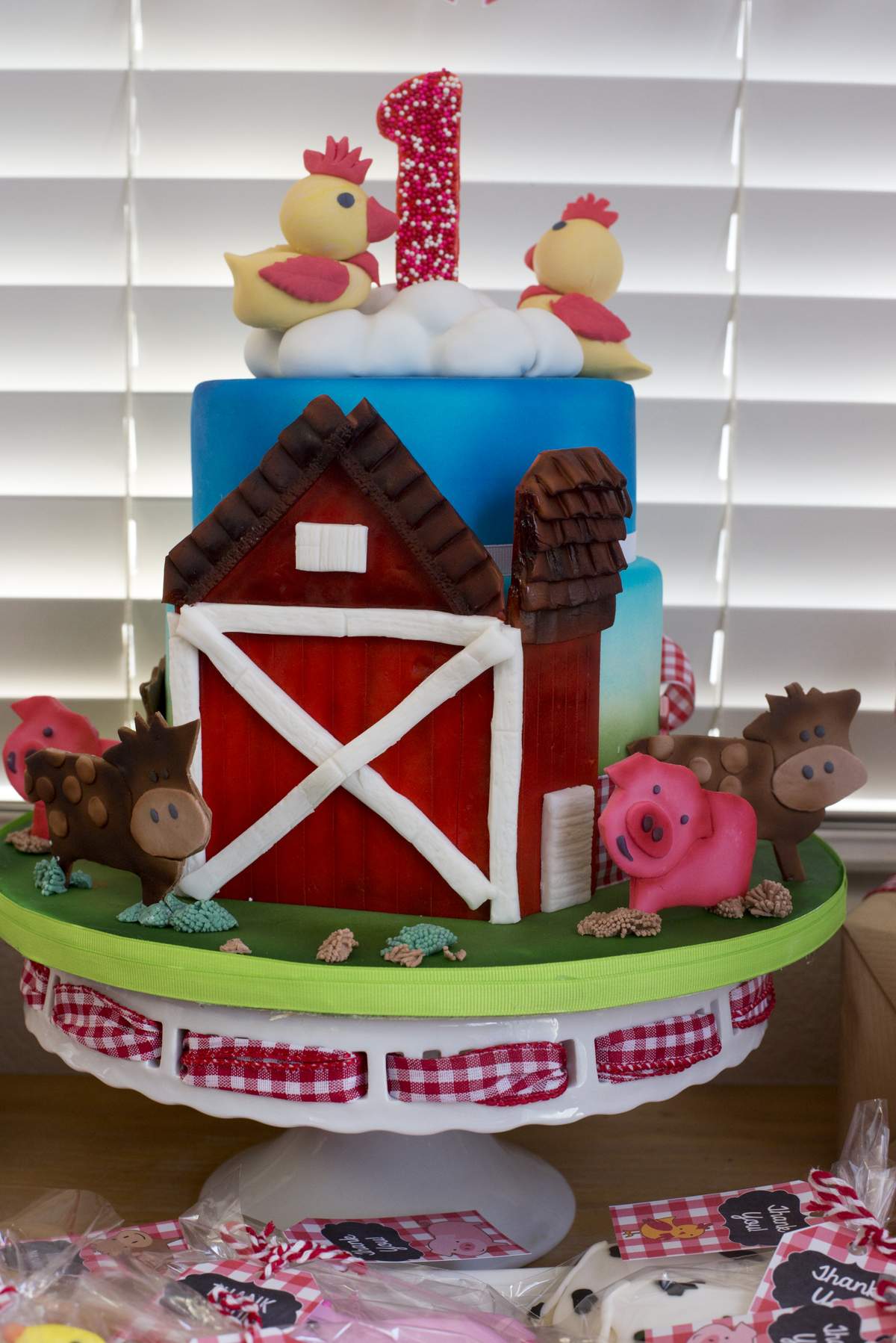 First Birthday Farm Birthday Party Ideas | Photo 55 of 62 | Catch My Party