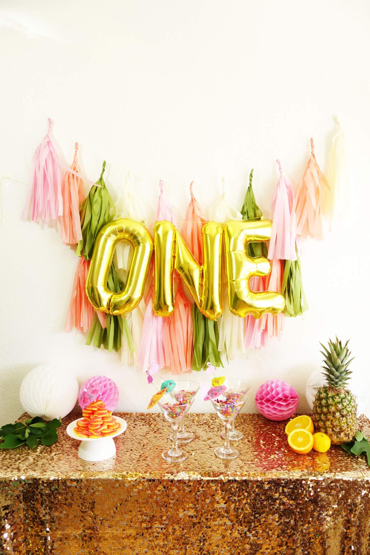 Pink Flamingo Birthday Party Ideas | Photo 1 of 28 | Catch My Party